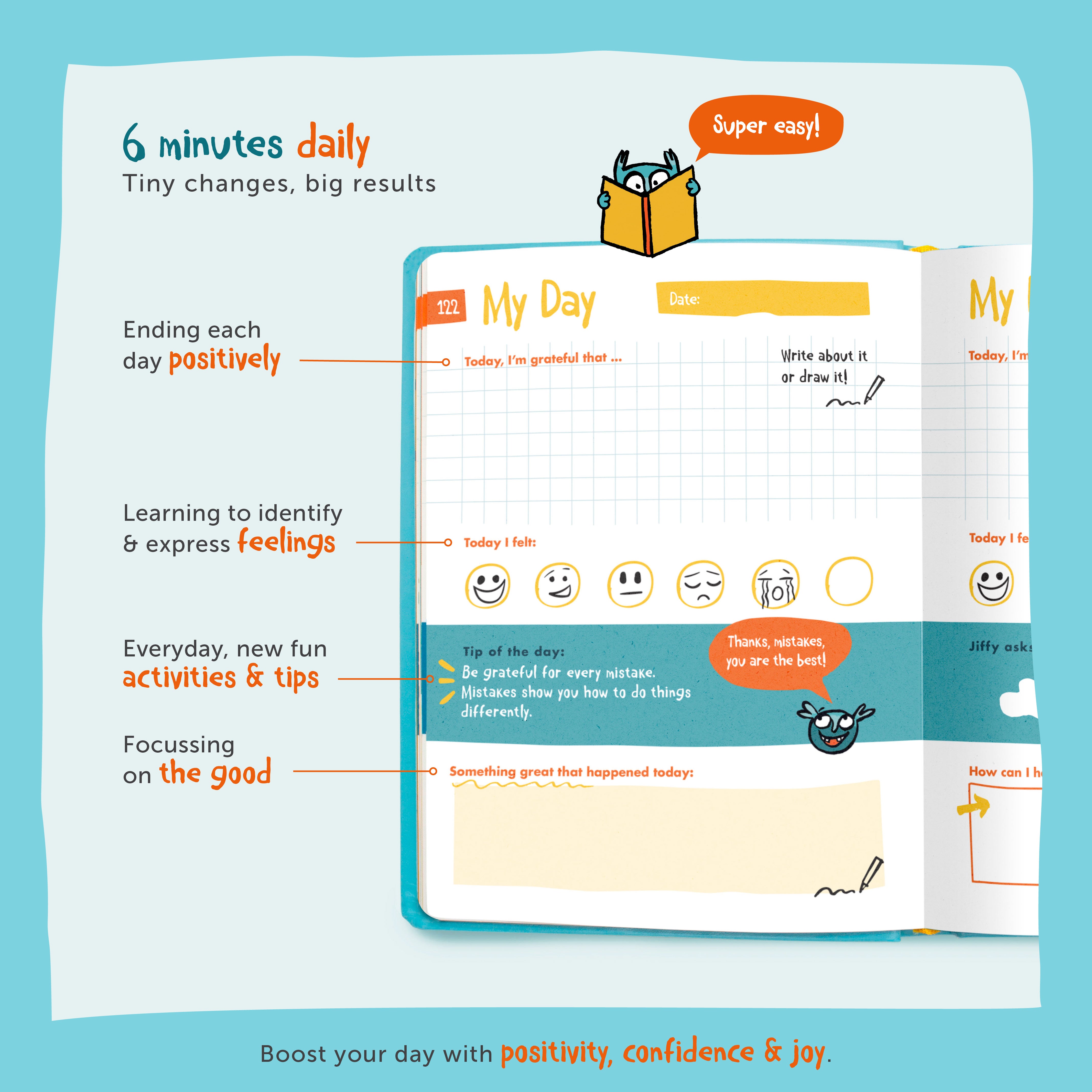 The 6-Minute-Diary for Kids - The Original – UrBestSelf UK